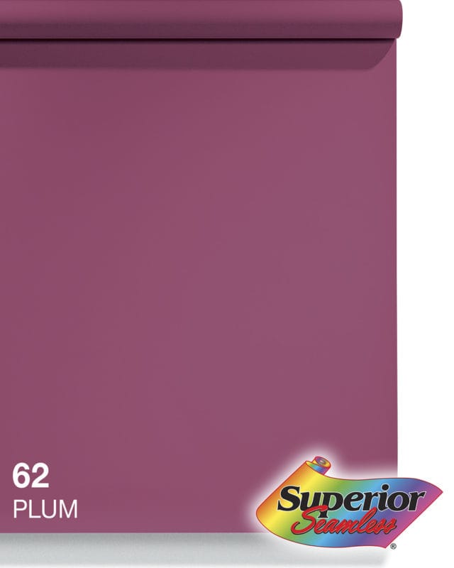 Superior Seamless Plum #062 Photography Backdrop Paper
