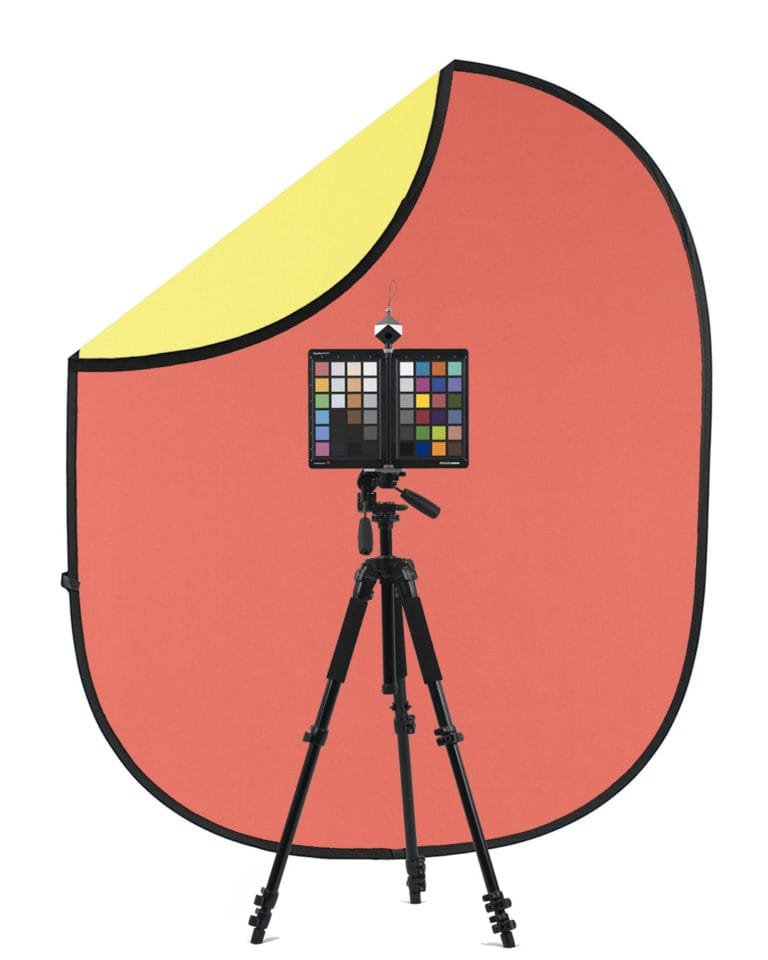 Twistflex Yellow Orange Collapsible Studio Background