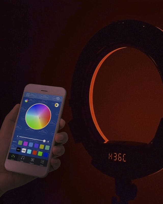 Savage Ring light 17inch RGB Rainbow LED