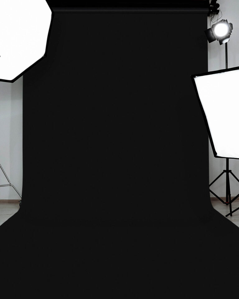 Indus Papers Studio Background – #044 Jet Black | Extra Wide Seamless ...
