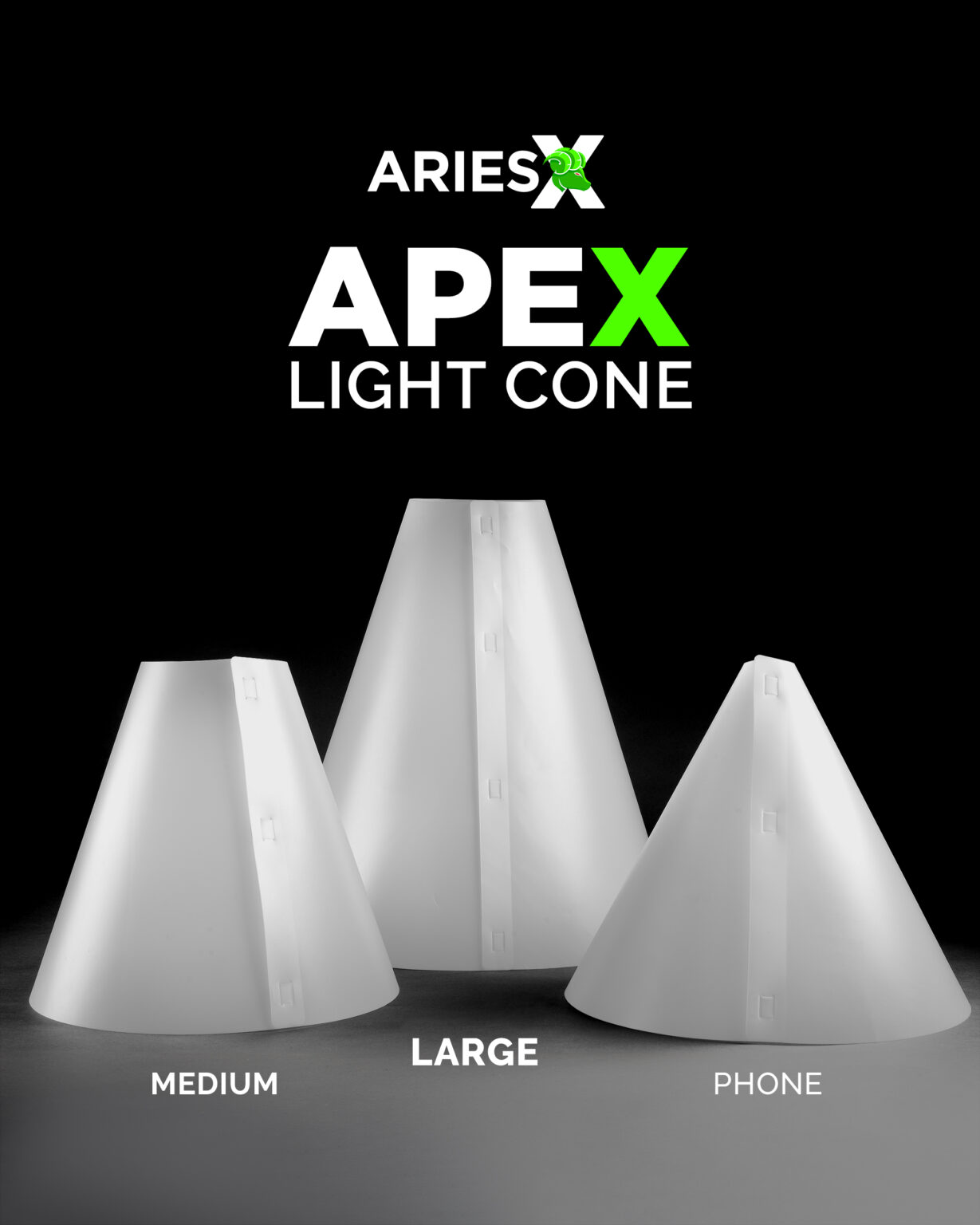 AriesX Apex Light Cone for Product Photography (Large)